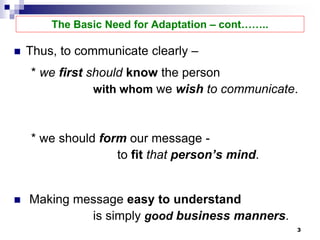 Business Comunication | PPTX | Business | Business and Finance