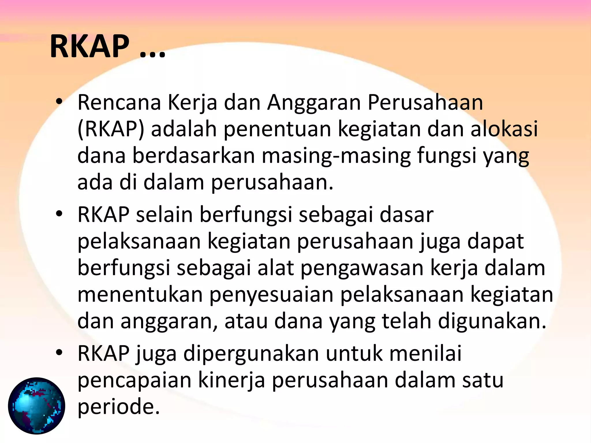 Overview RJPP dan RKAP _ BimTek "Penyusunan Rencana Kerja dan Anggaran ...