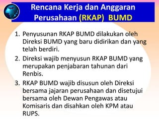 Overview RJPP dan RKAP _ BimTek "Penyusunan Rencana Kerja dan Anggaran Perusahaan (RKAP) BUMD ...