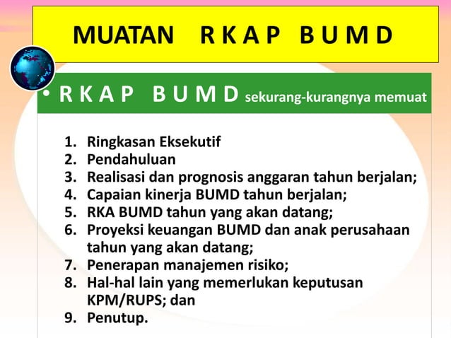 Overview RJPP dan RKAP _ BimTek "Penyusunan Rencana Kerja dan Anggaran ...