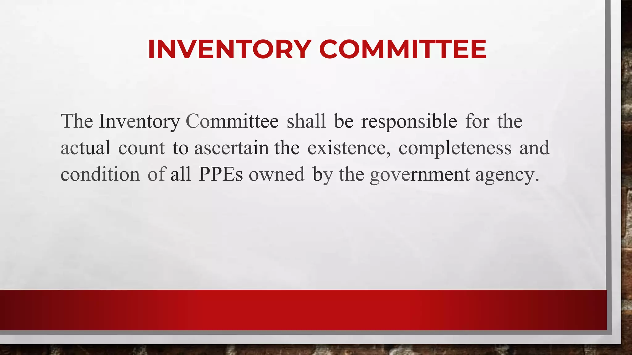 Property Inventory Plan | PPTX