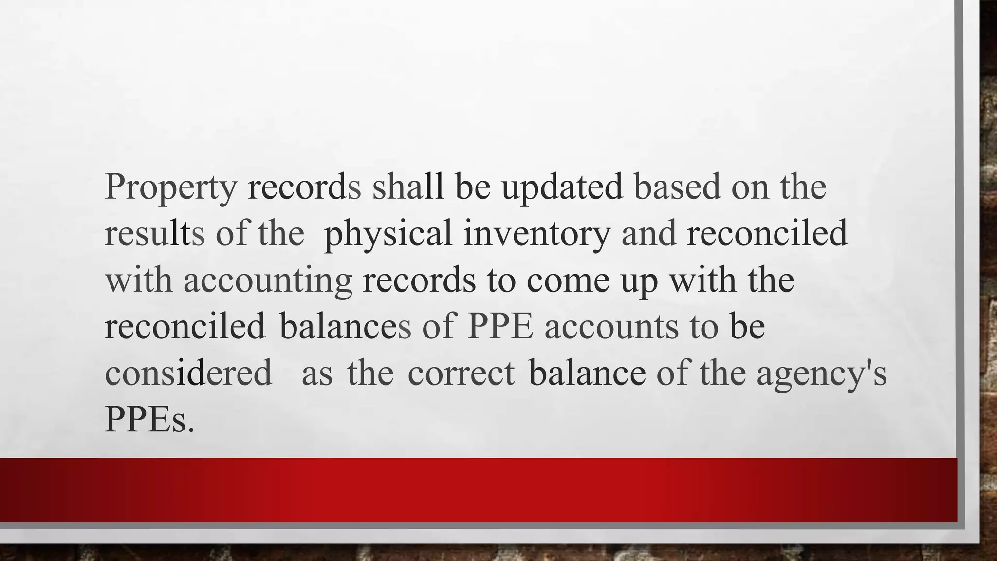 Property Inventory Plan | PPTX