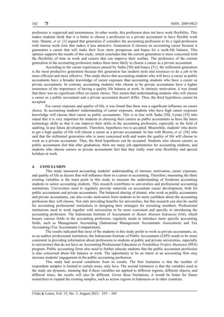 Intrinsic motivation, career exposure, and quality of life: How do they ...