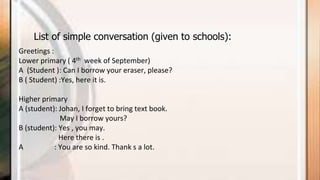 2.English Day Programme As English habituation for Primary School in ...