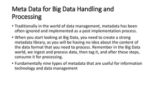 Handling and Processing Big Data | PPTX