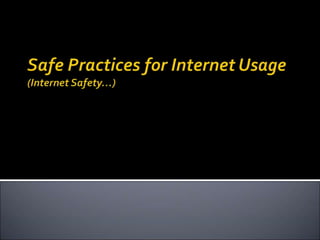 2.InternetSafety.ppt