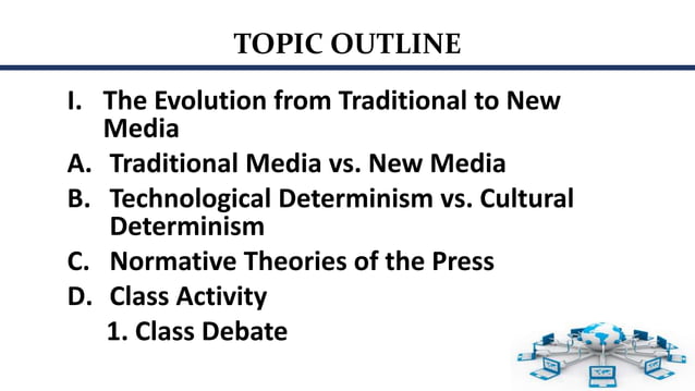 2.MIL 2. The Evolution of Traditional to New Media (Part 1 ...