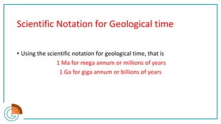 _'2.12,13 Geologic Time and Relative Ages ' .pptx