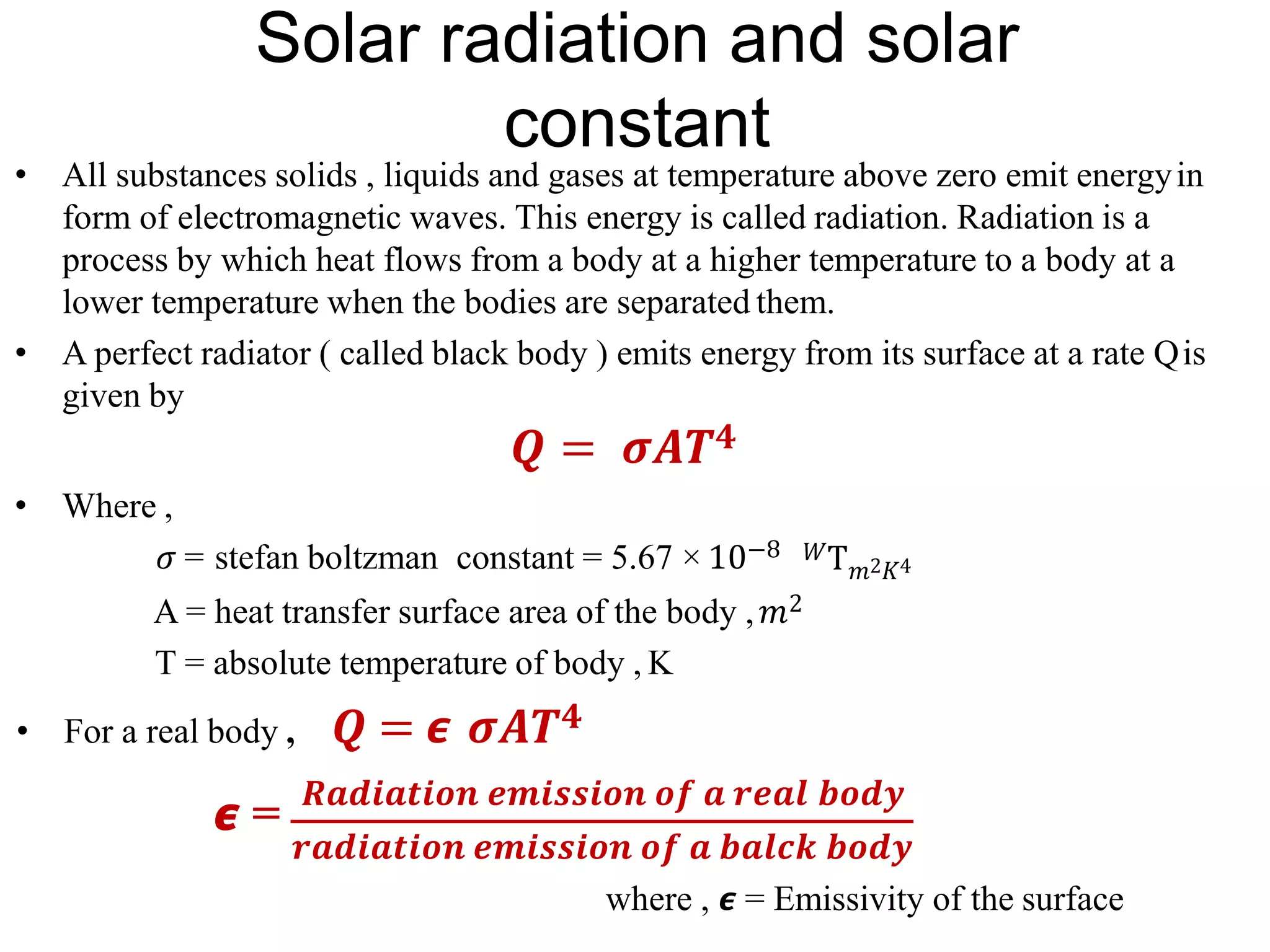 2.5 Solar Power, Radiation Measurement.pptx