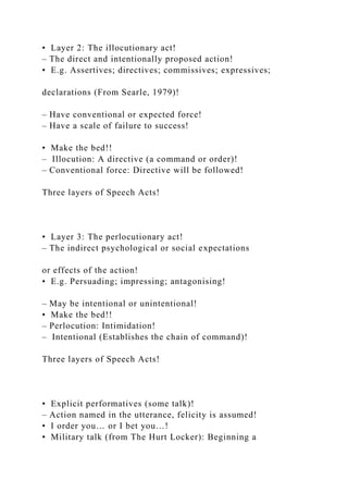2. The Locutionary, Illocutionary and Perlocutionary ActsThe loc.docx