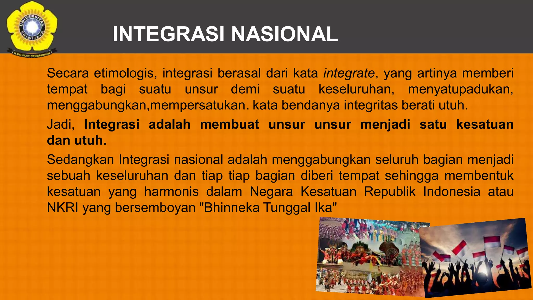Integrasi Nasional | PPT
