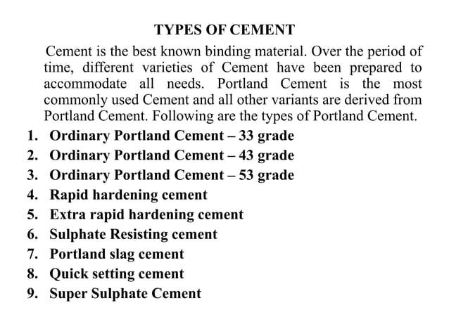 2. TYPES OF CEMEMT.ppt
