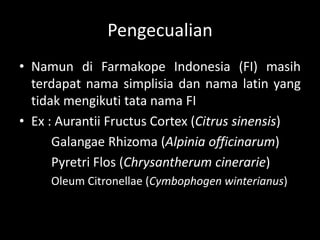 2. Nomenklatur tumbuhan obat & simplisia.pptx