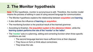 Presentation_The 5 hypotheses of Krashen's Theory of Second.pptx