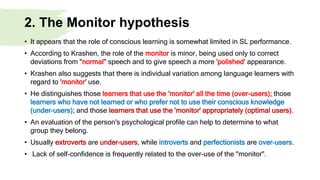 Presentation_The 5 hypotheses of Krashen's Theory of Second.pptx