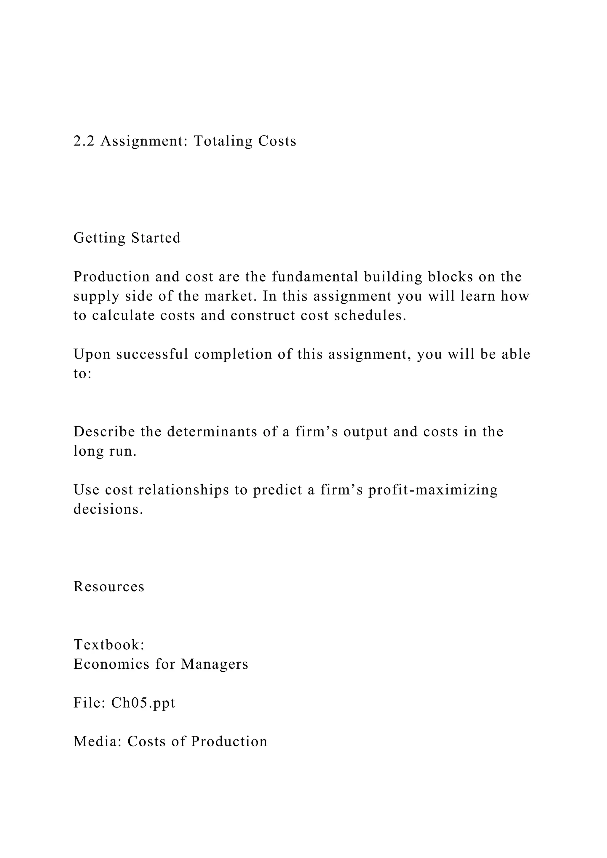 2.2 Assignment Totaling CostsGetting StartedProdu.docx