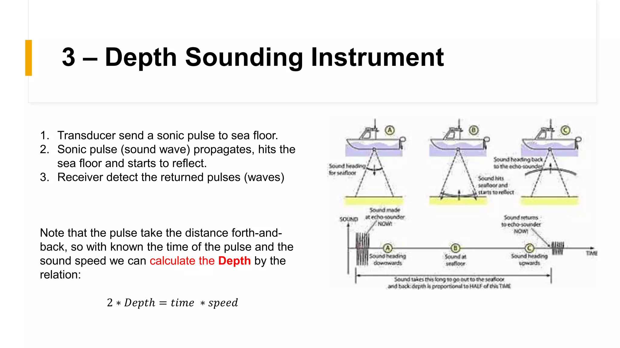 Hydrographic Surveying - Basic Measurements And Equipments | PPTX