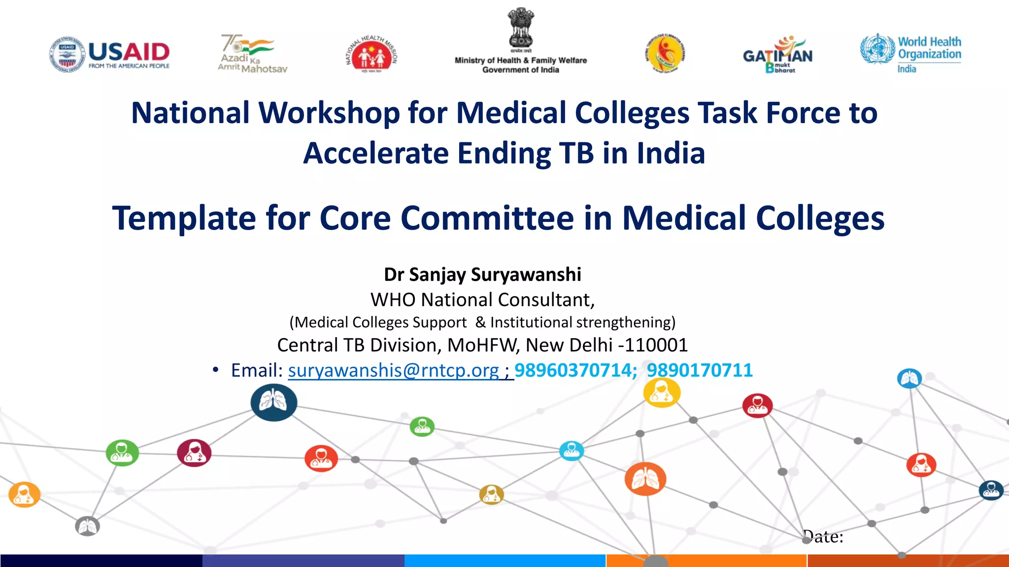 Template for medical college core committee | PPTX