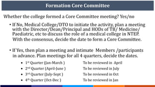Template for medical college core committee | PPTX