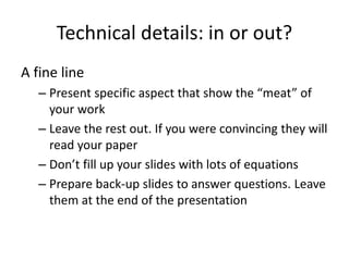 2. How to prepare an oral presentation for a conference.ppt