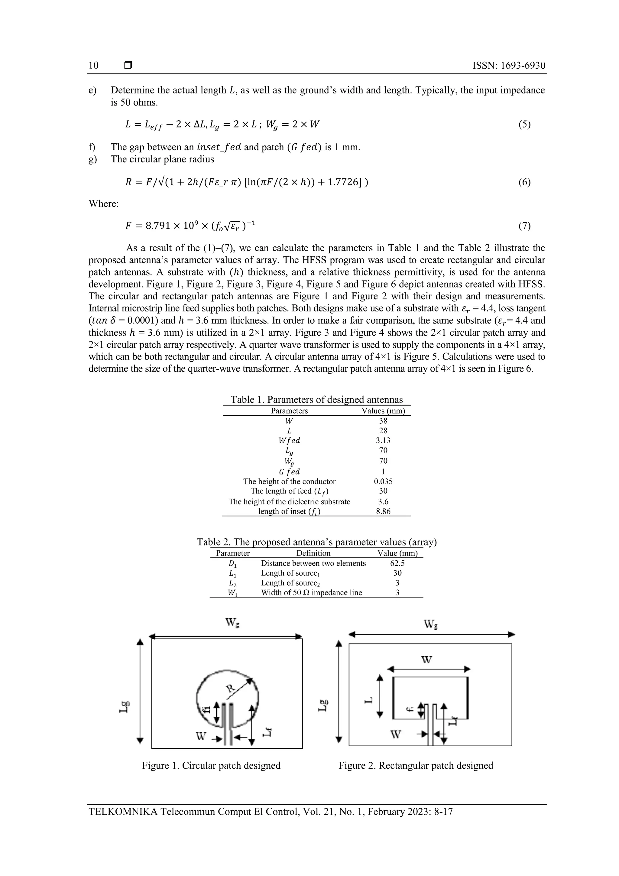 Rectangular And Circular Antennas Design For Bluetooth Applications Pdf 