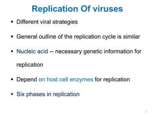 2.Virus life cycle (Replication)-PH 2022.pptx