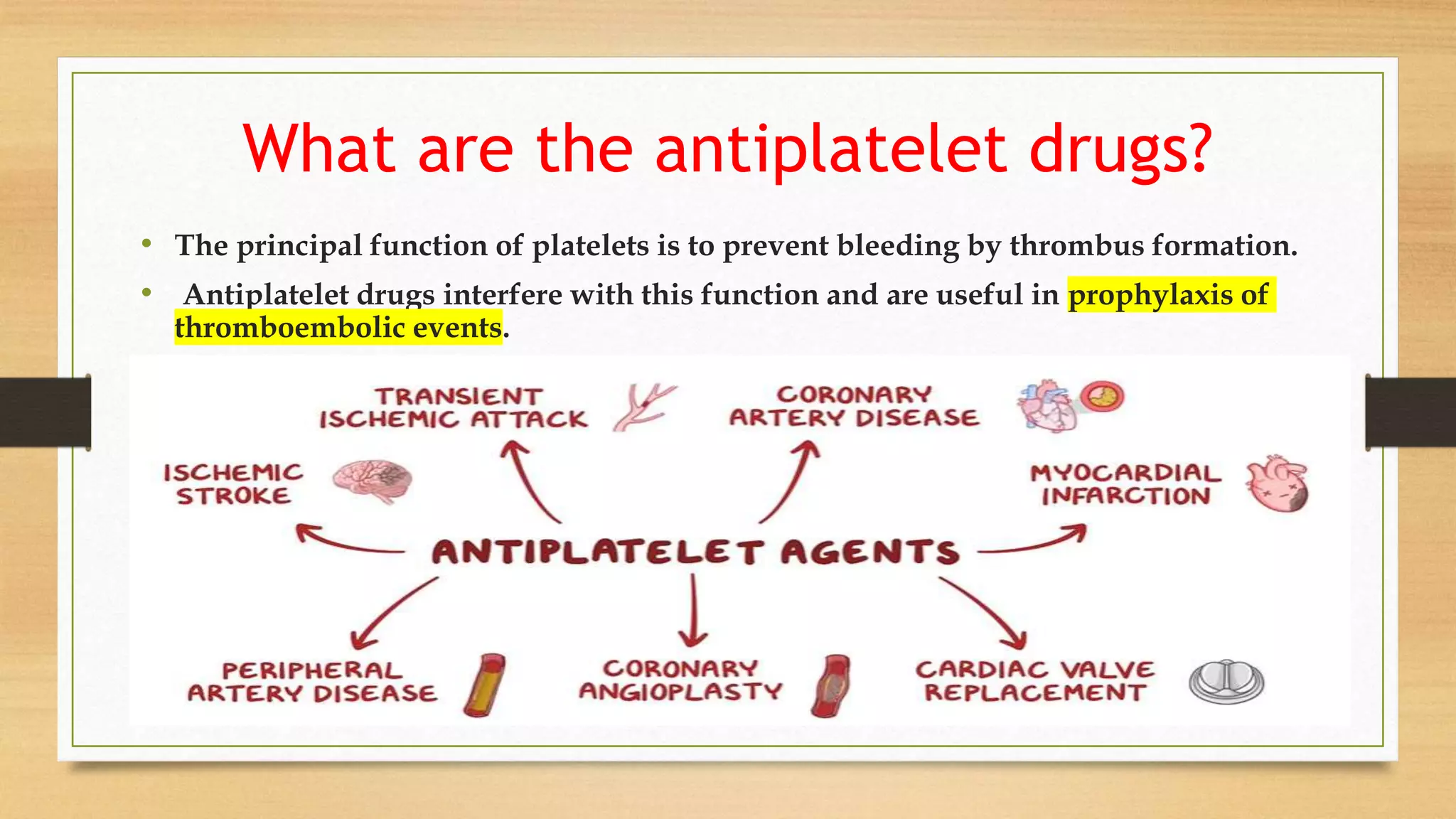 Role of antiplatelets in cardiovascular diseases.pptx