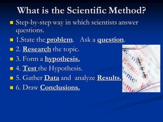2. Introduction to Science The Scientific Method (Presentation) Author ...