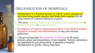 2. HOSPITAL AND ITS ORGANIZATION.pptx