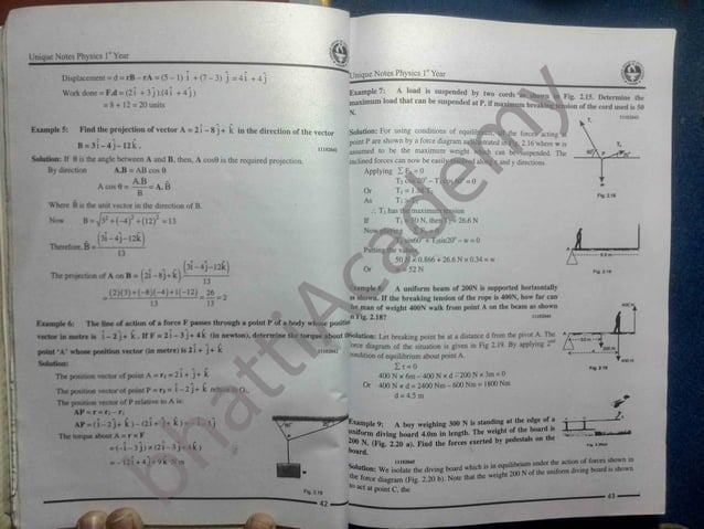 11th physics chapter 2 | PDF | Physics | Science