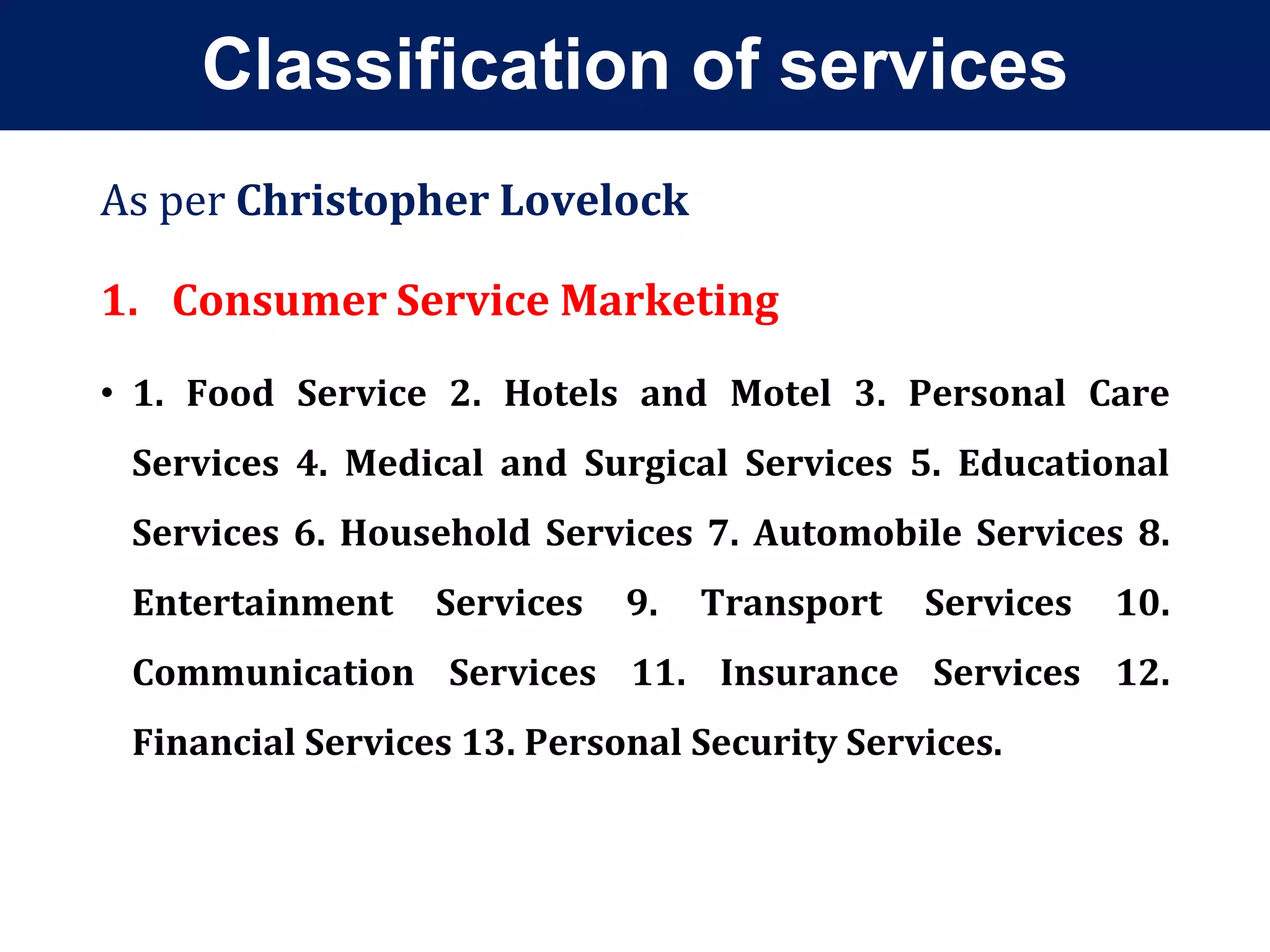 2. Service Classification, Service mix, Moment of truth _ Intangibility ...