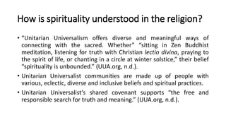 2.1 - Investigate a Religion - Unitarian-Universalism - Submit.pptx