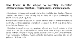 2.1 - Investigate a Religion - Unitarian-Universalism - Submit.pptx