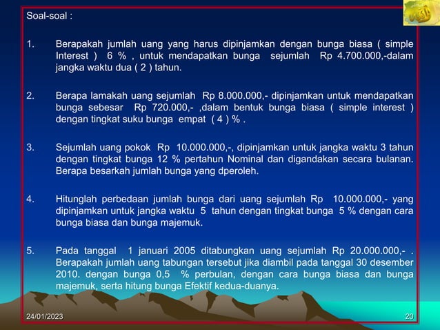 2. Ekivlensi Nilai Uang ( Bunga ).pptx