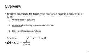 2. Fixed Point Iteration.pptx