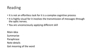 FUNDAMENTAL READING SKILLS | PPTX