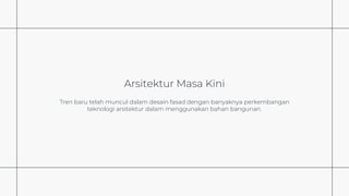 Masa Depan Arsitektur dengan Perkembangan Teknologi.pptx