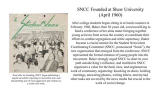 2.2.23 Student Activism, Sit-ins, and the Rise of SNCC.pptx