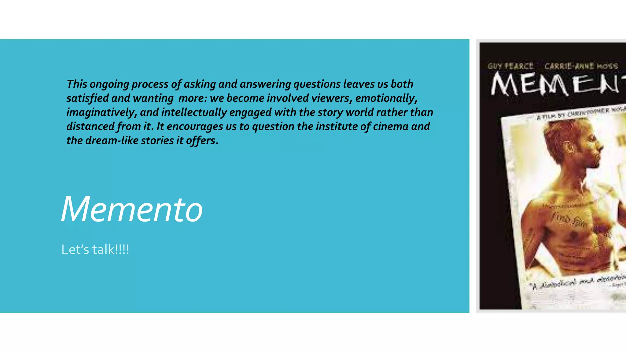 2.3) Manipulation of Traditional Narrative Structure Pt. 2.pptx