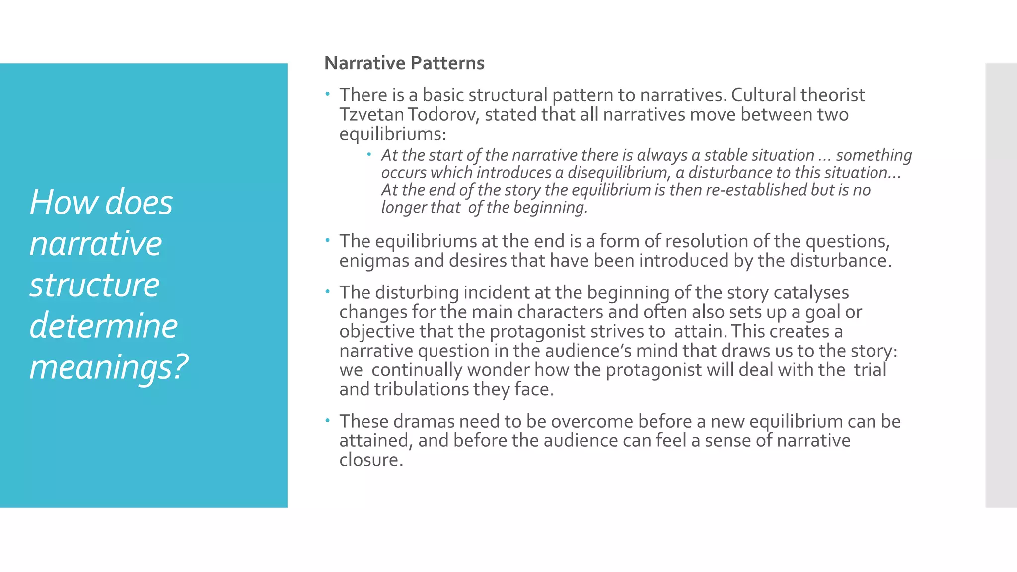 2.3) Manipulation of Traditional Narrative Structure Pt. 2.pptx