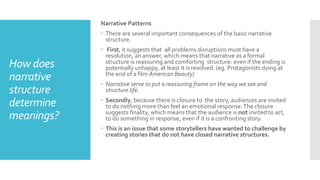 2.3) Manipulation of Traditional Narrative Structure Pt. 2.pptx