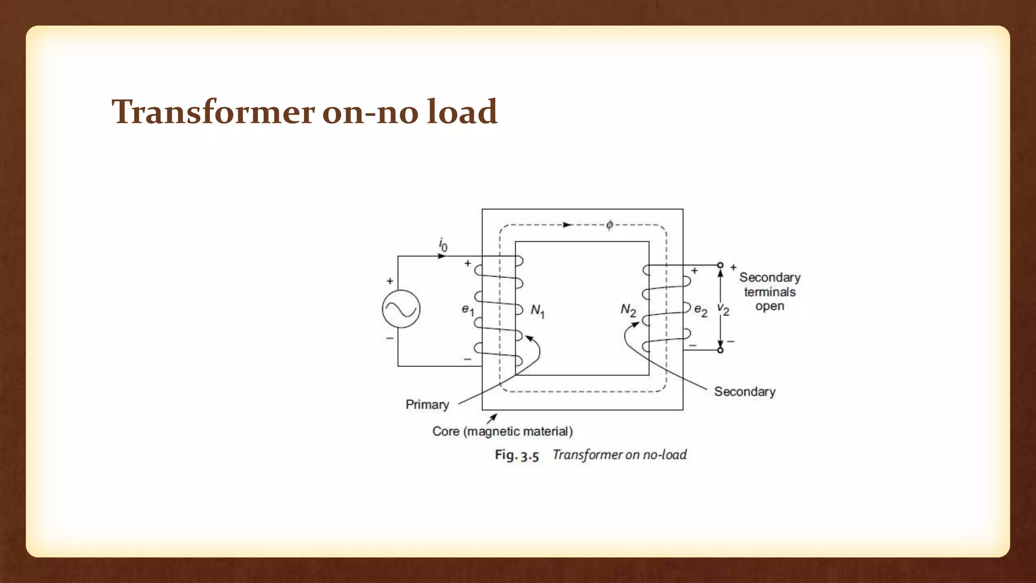 2. transformer on No load.pptx