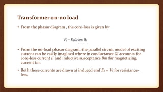 2. transformer on No load.pptx