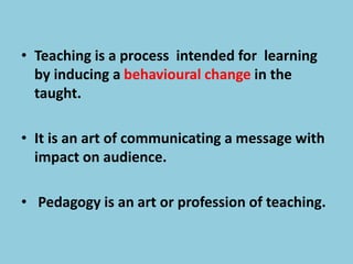 2. art of teaching.ppt