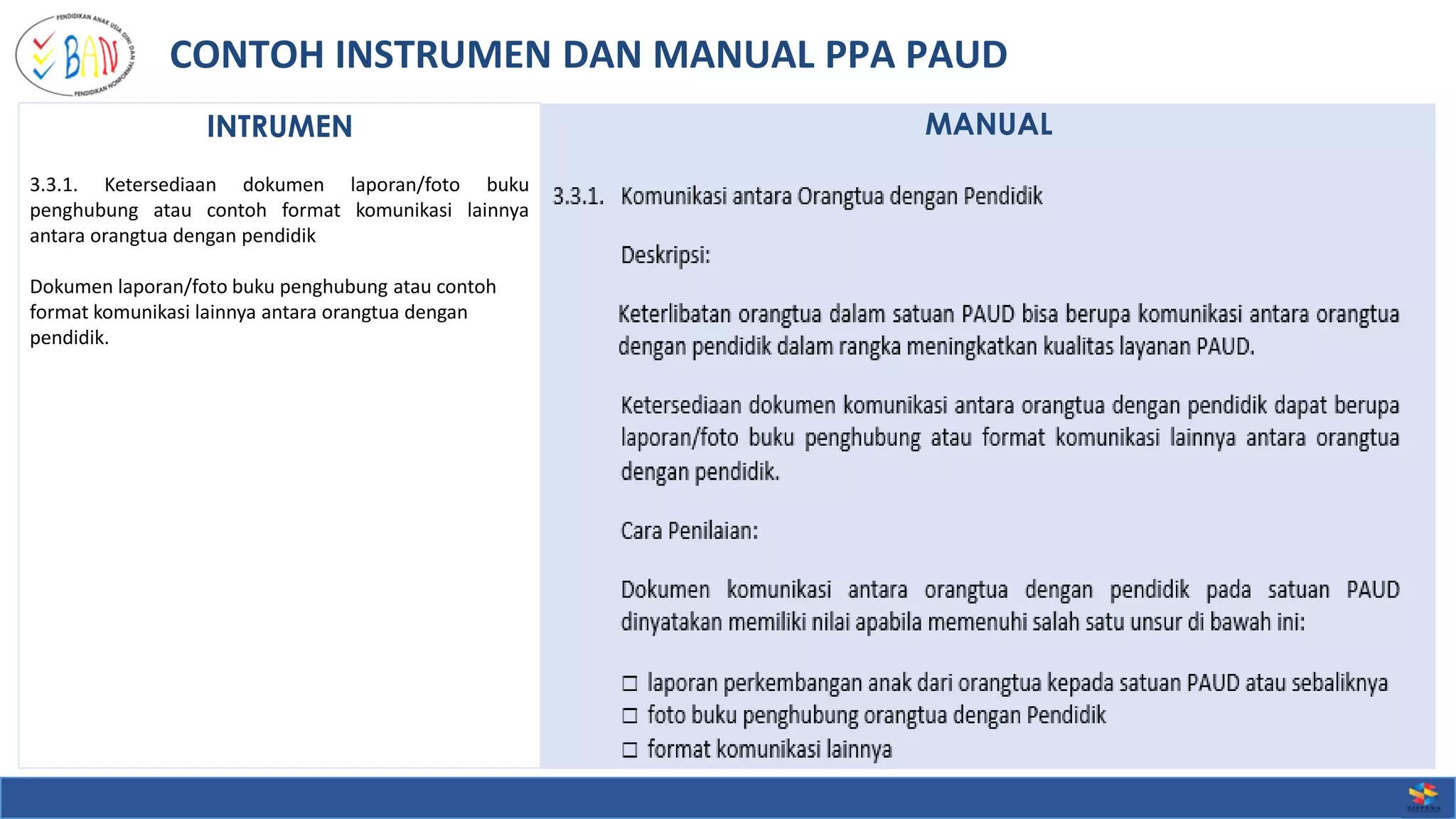 2. Paparan Intrumen dan Manual PPA Satuan PAUD-Sosialisasi Akreditasi (1).pdf