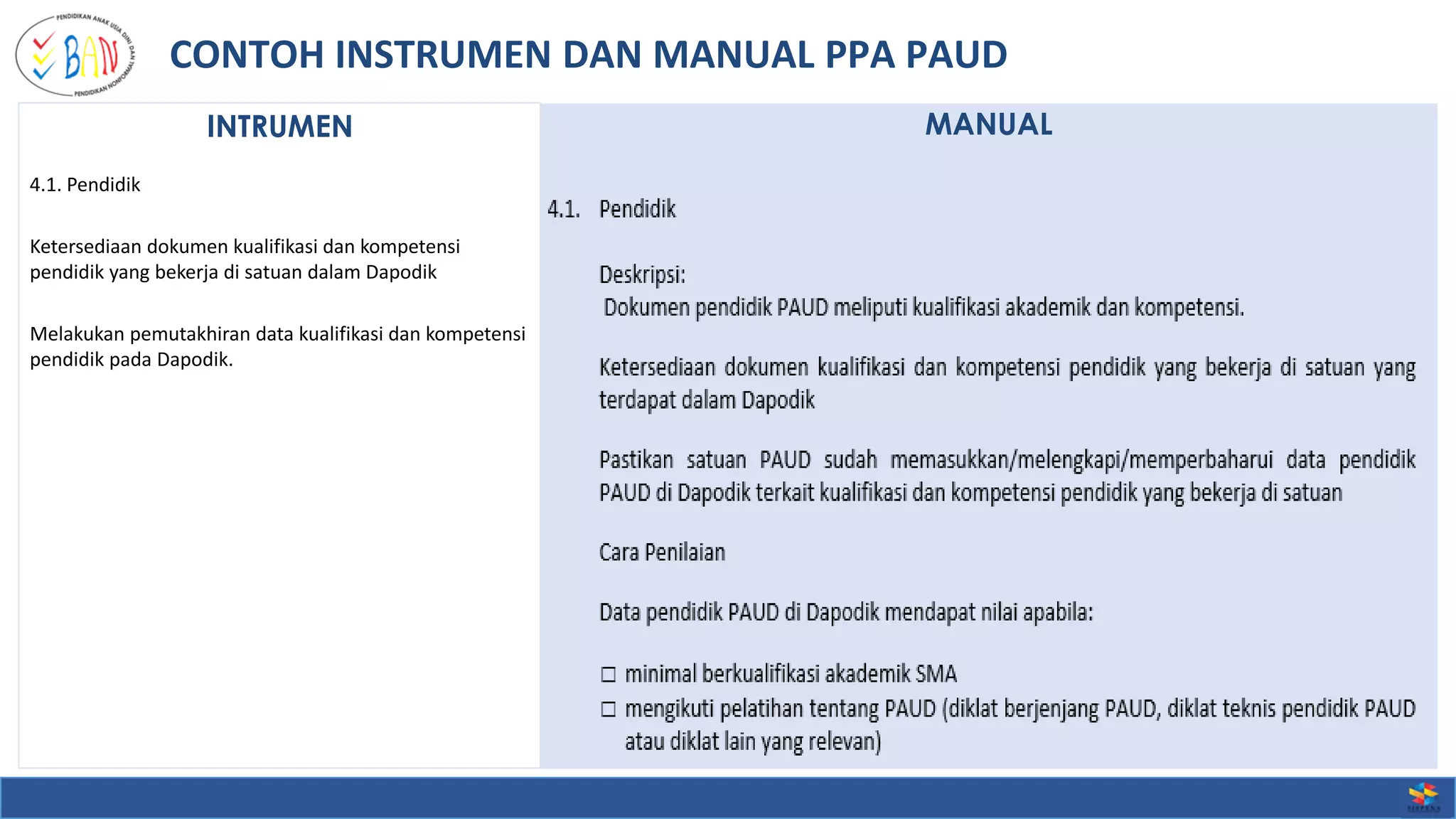 2. Paparan Intrumen dan Manual PPA Satuan PAUD-Sosialisasi Akreditasi (1).pdf