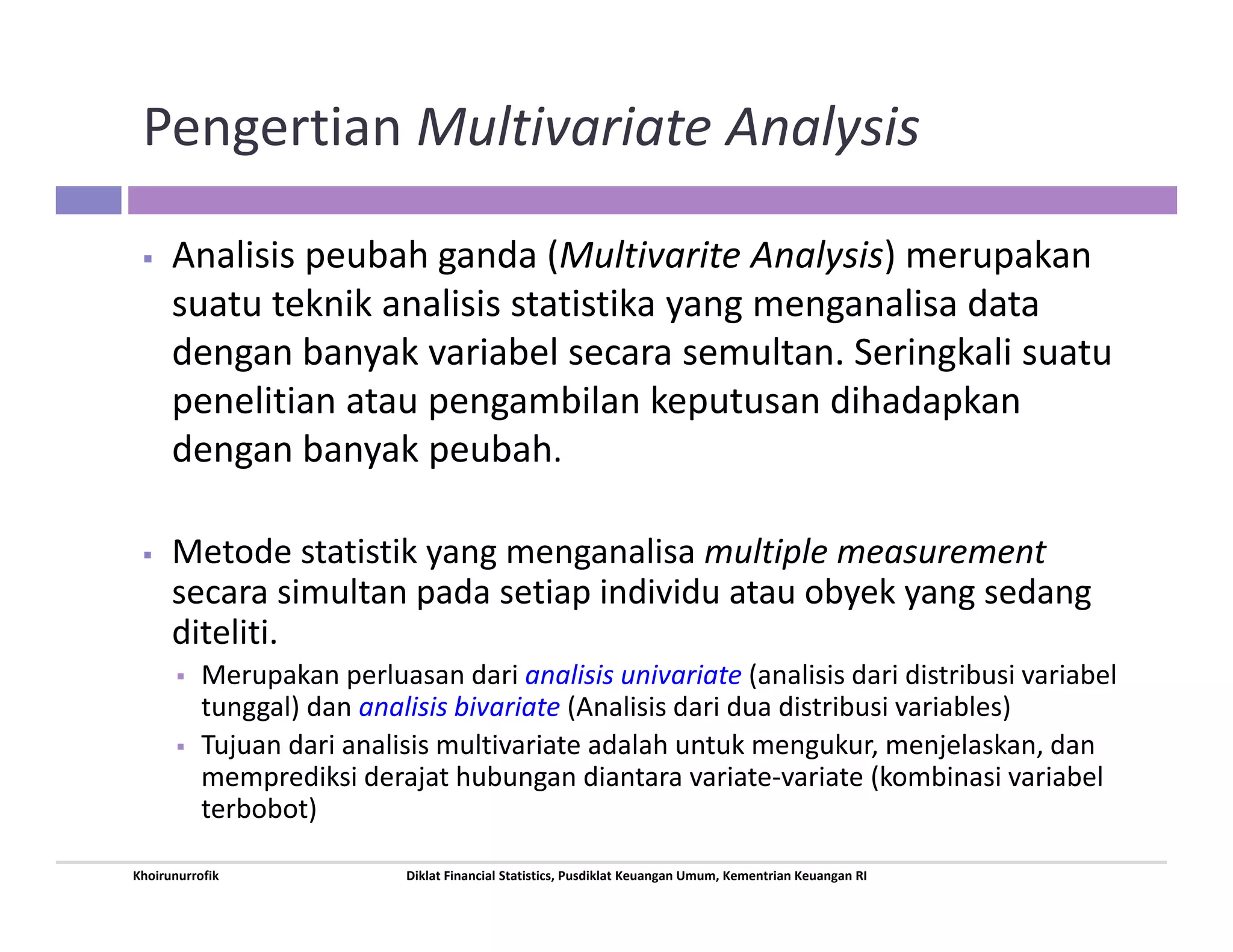 2. Analisis Multivariate-Rofik_Diklat_KU_With Solution.pdf
