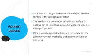 ARTHROKINEMATICS SK.pptx