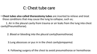 2.EVD CARE,TRACHEOSTOMY TUBE CARE AND CHEST.pptx