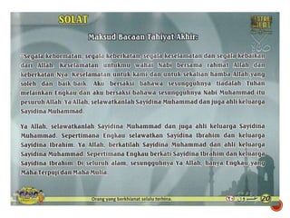 2. Minggu 2 - Ibadah solat & Cara Bacaannya.pptx